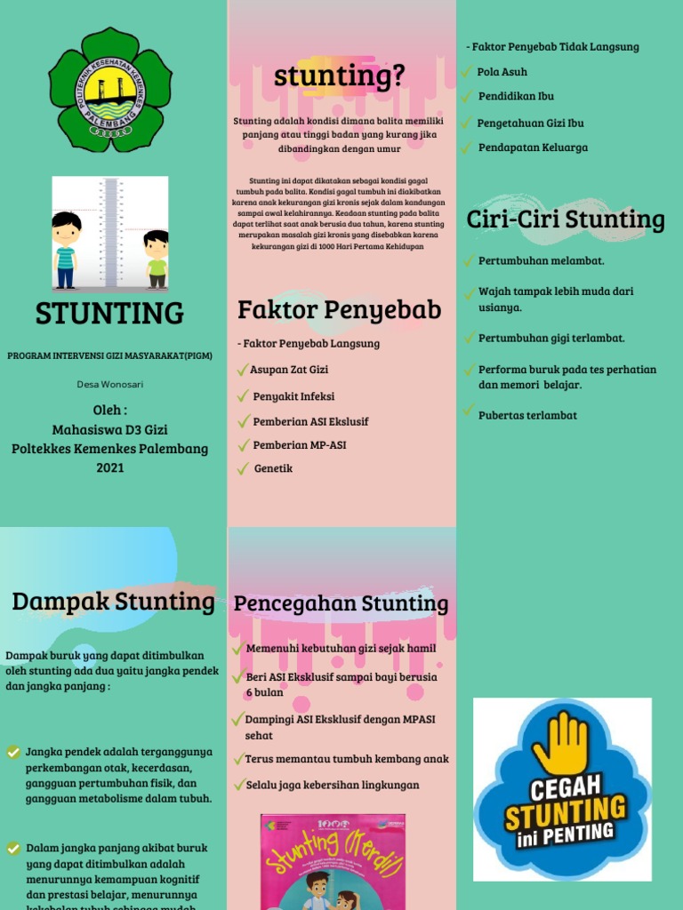 Leaflet Stunting | PDF
