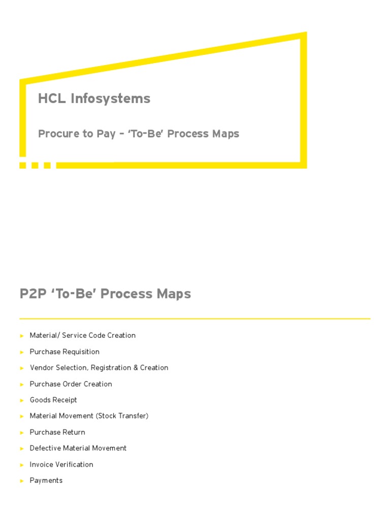 Procure to Pay Process Flow Overview | PDF | Invoice | Payments