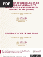 Manual Esavi 2021 | PDF | Vigilancia | Vacunas