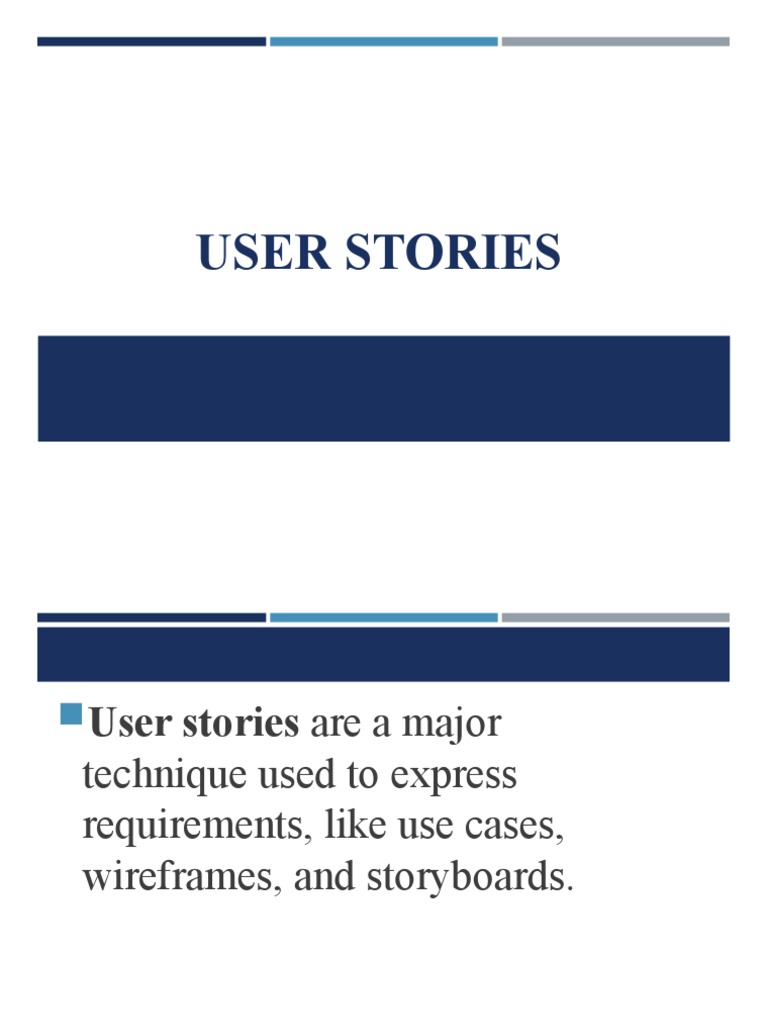 Lecture 08 User Stories | PDF | Career & Growth | Business