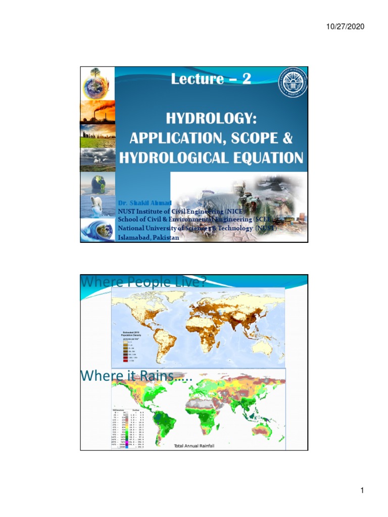 Microsoft PowerPoint - AH Lec - 2 | PDF | Hydrology | Flood