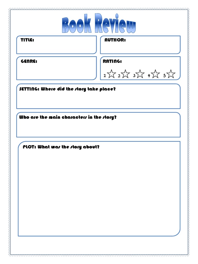Book Review and Opinion Guide | PDF | Language Arts & Discipline | Poetry