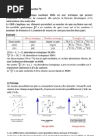 Exercices RMN Correction.. | PDF | Spectroscopie RMN | Mécanique quantique