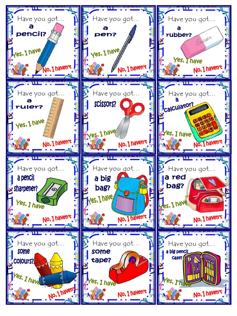 Have You Got? Card Game Instructions | PDF | Sports & Recreation