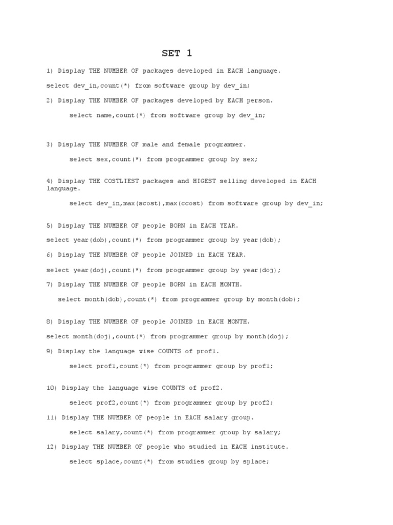 SET 1 Soln | PDF | Computing | Business