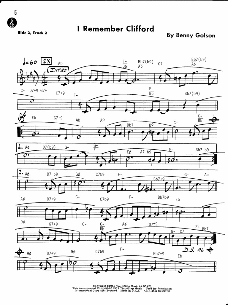 I Remember Clifford | PDF