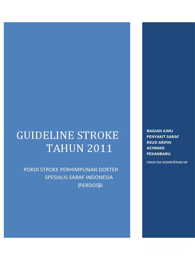 PEDOMAN STROKE | PDF
