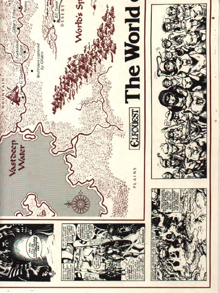 Elfquest The World Map | PDF