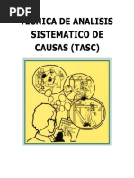 Interpretacion Tabla SCAT | PDF | Residuos | Factores humanos y ergonomía