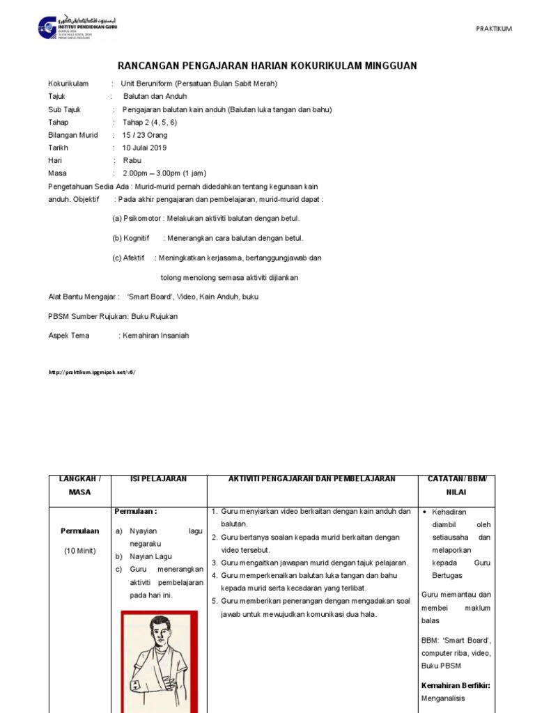 Balutan Kain Anduh untuk Murid | PDF