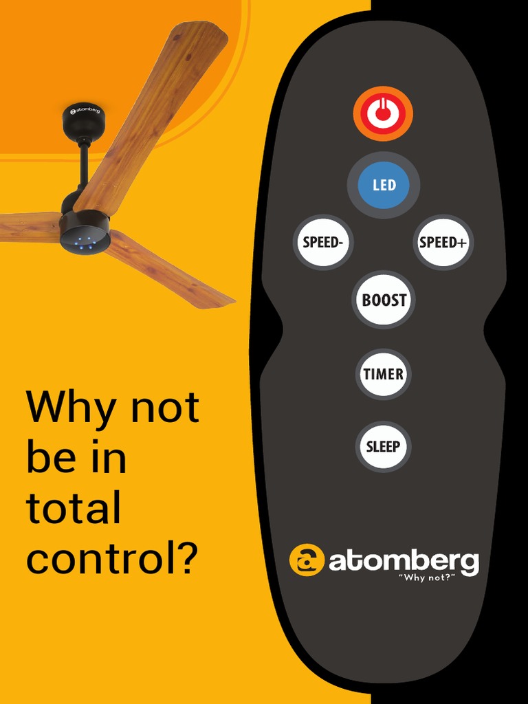 Atomberg Brochure WhatsApp Version 1 | PDF | Electric Motor | Machines