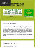 Akapulko: Herbal Uses and Preparations | PDF | Herbalism | Tea