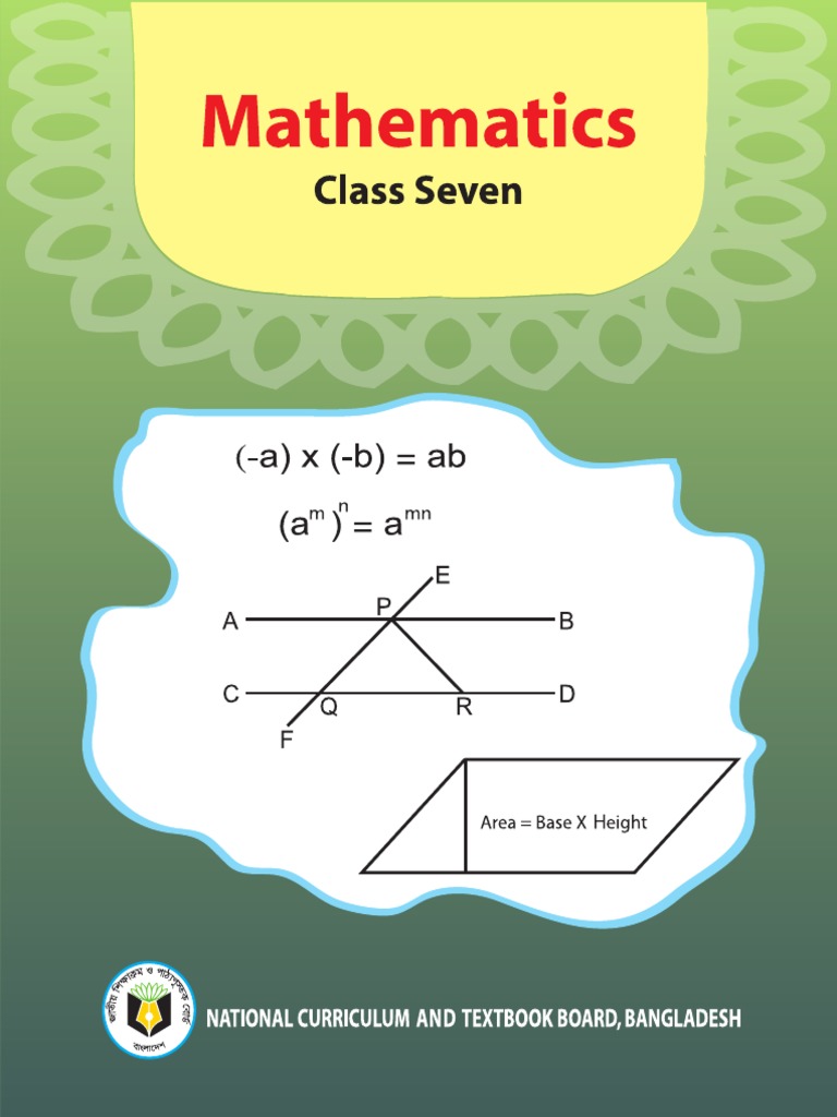 Secondary - 2018 - Class - 7 - Math Class 7 EV PDF Web | PDF