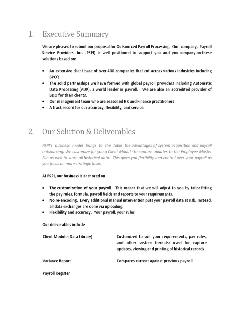 PSPI Fact Sheet 2019 | PDF | Payroll | Outsourcing