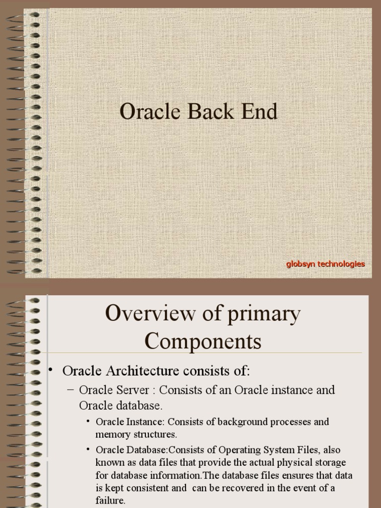 Oracle Architecture | PDF | Databases | Cache (Computing)