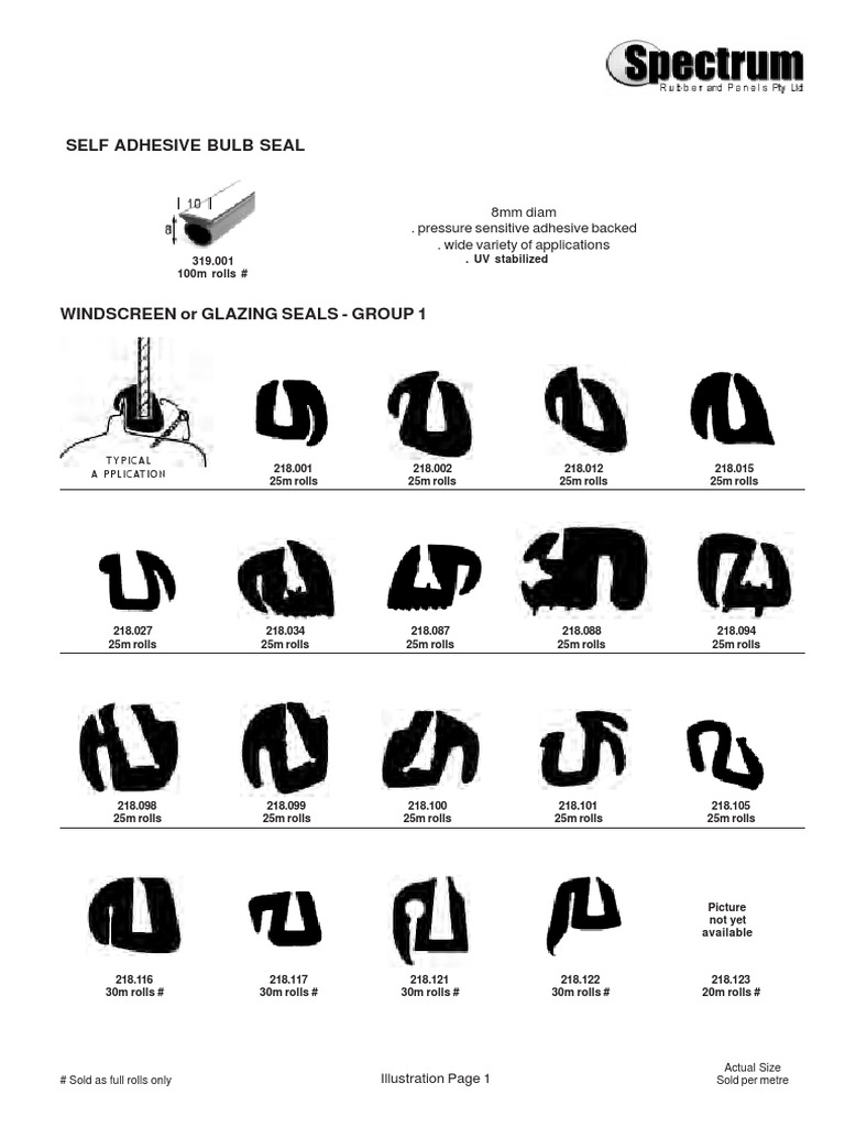 Spectrum Rubber Catalogue | PDF | Motor Vehicle | Car