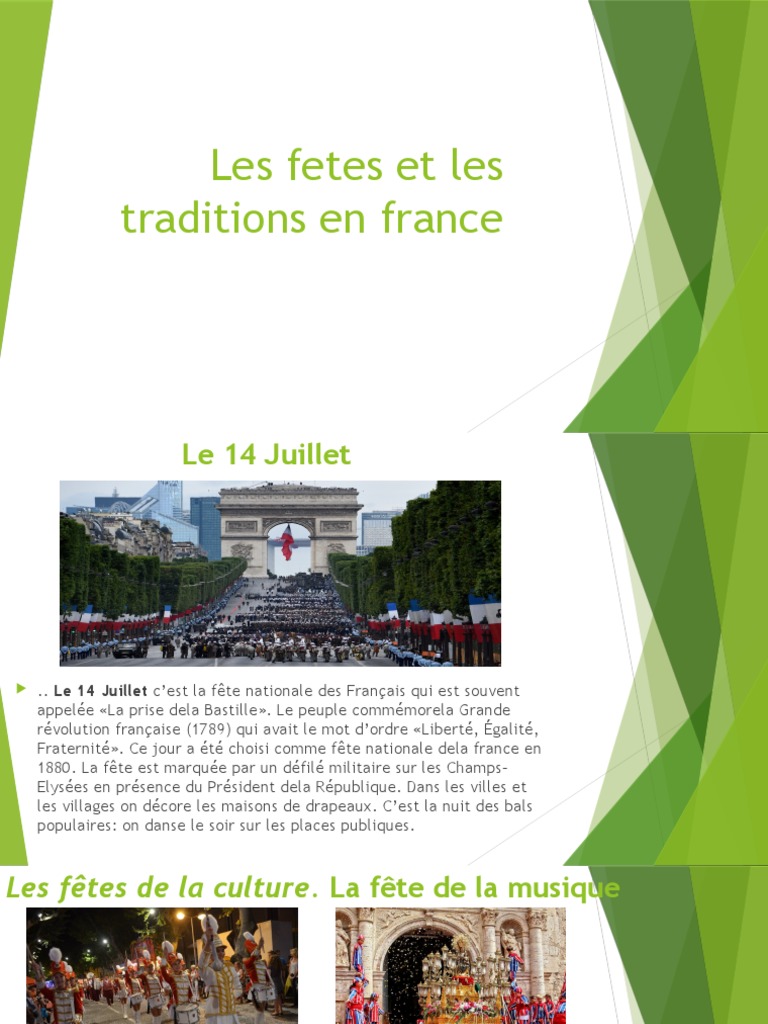 Les Fetes Et Les Traditions en France | PDF
