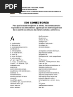 Ejemplos de Conectores de Mapas Conceptuales | PDF | Verdad | Realidad