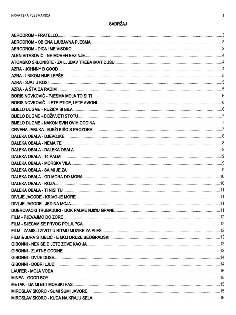 Akordi | PDF