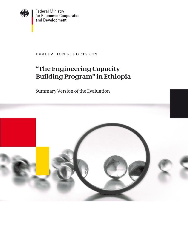 "The Engineering Capacity Building Program" in Ethiopia: Summary ...