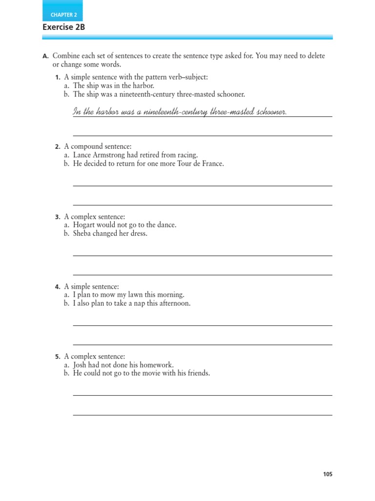 In The Harbor Was A Nineteenth-Century Three-Masted Schooner | PDF ...