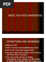 HIV Awareness Survey Questionnaire | PDF | Hiv/Aids | Hiv