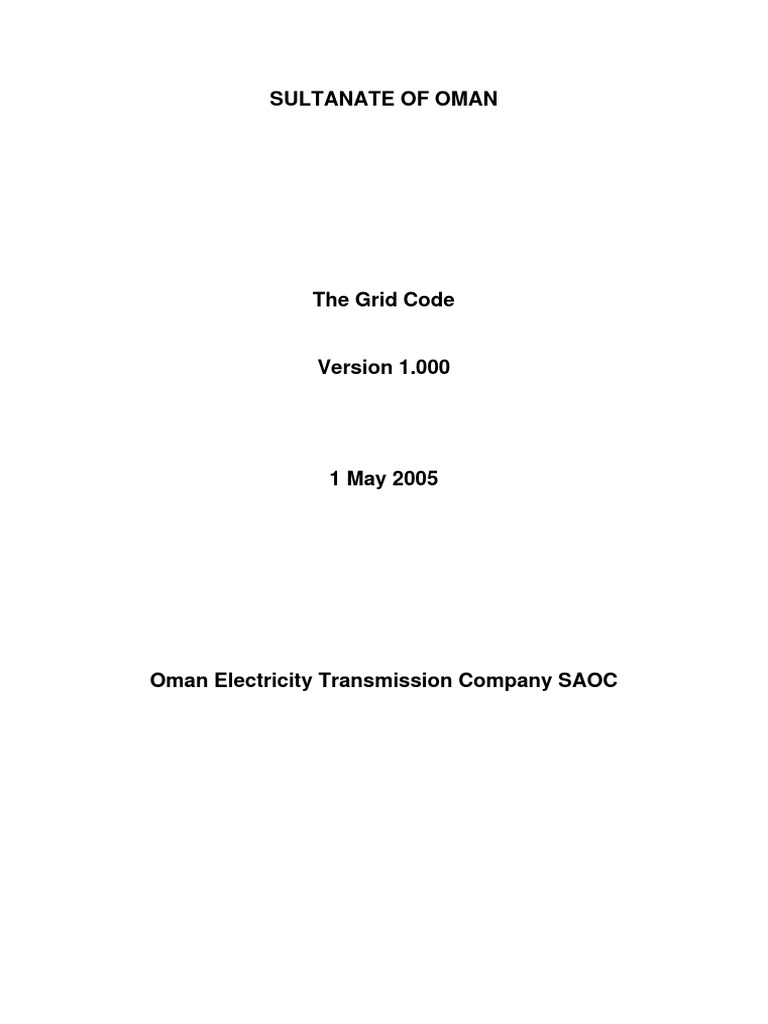 Grid Code | PDF | Arbitration | Quorum