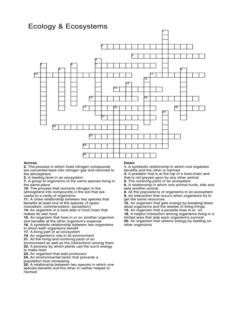 Ecology & Ecosystems | PDF | Ecosystem | Symbiosis