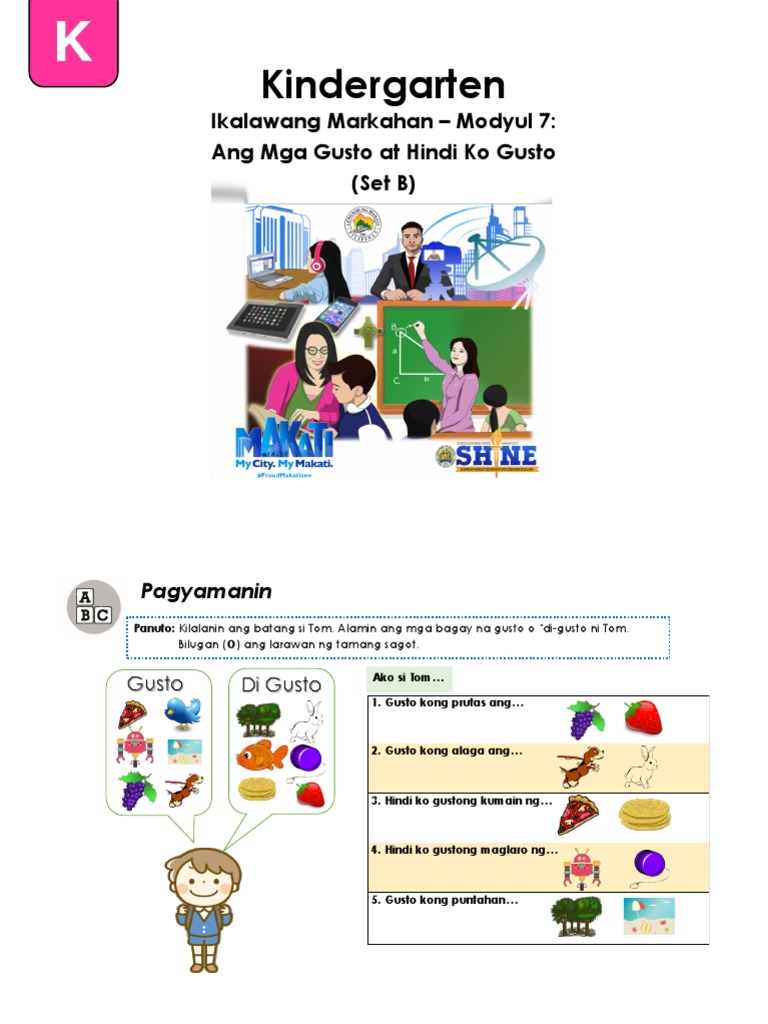 Kindergarten q2 Mod7 Setb | PDF