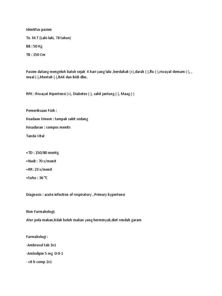 Borang RS Poli | PDF