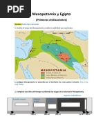 Civilizaciones Fluviales Mesopotamia Y Egipto Pdf Mesopotamia