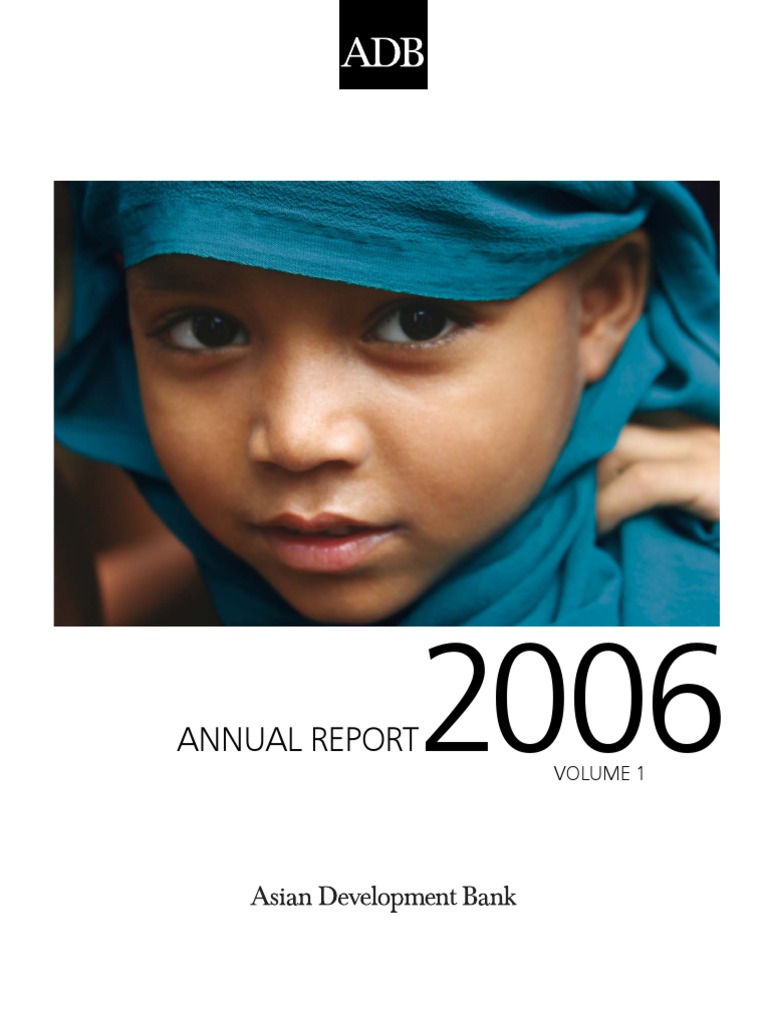 ADB Annual Report 2006 | PDF | Asian Development Bank | International ...