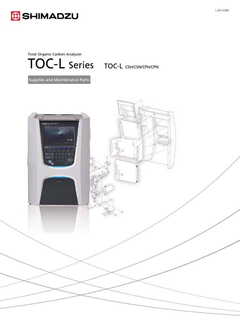 TOC-L Supplies and Maintenance | PDF | Total Organic Carbon | Materials