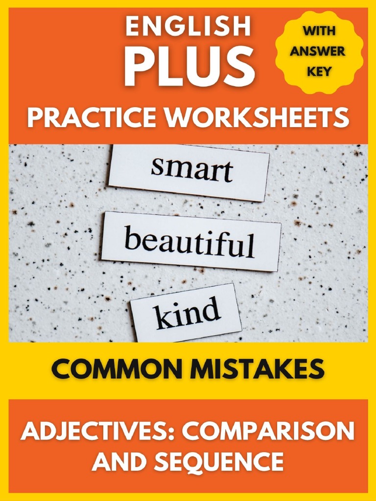 Common Mistakes Adjectives Comparison and Sequence | PDF
