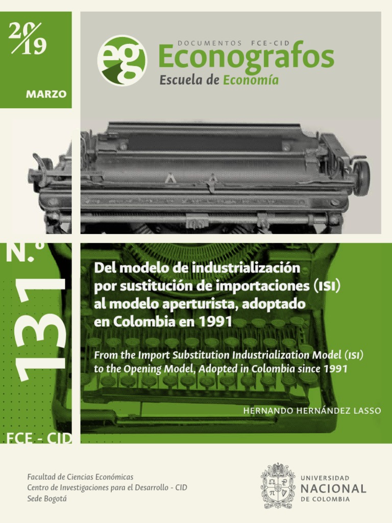 Modelo ISI | PDF | Educación avanzada | Economía (general)