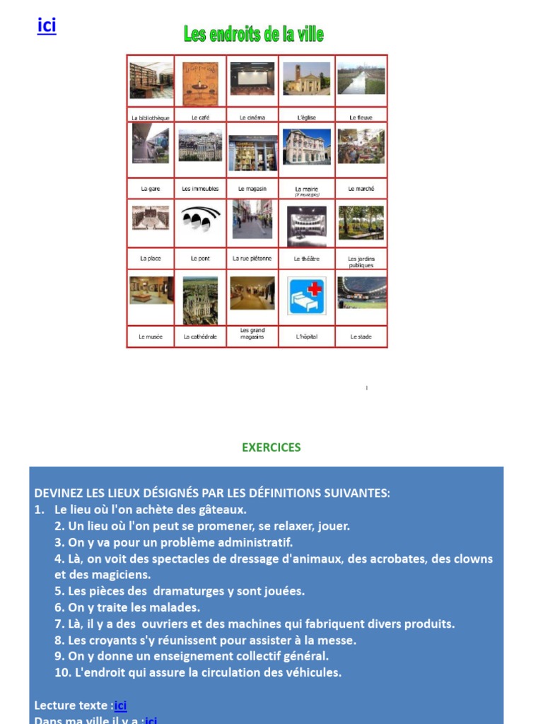 MLM - Franceza - en Ville | PDF | Commerce de détail | Épicerie