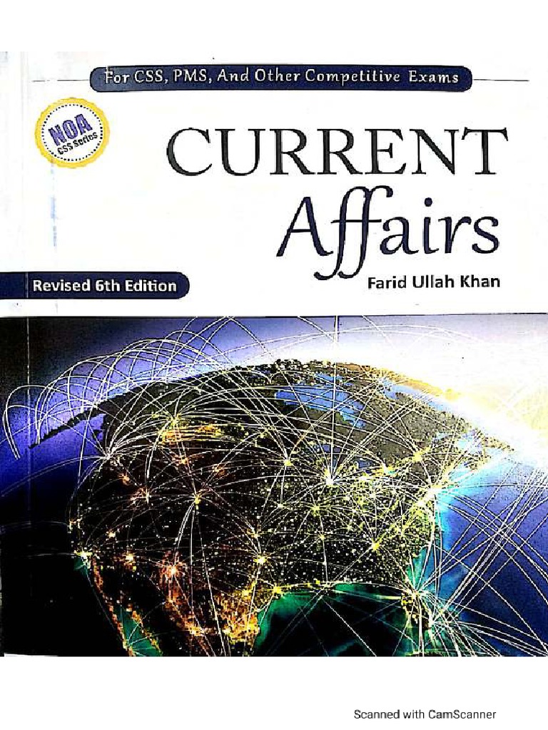 NOA Current Affairs Compressed | PDF | Economies | International Relations
