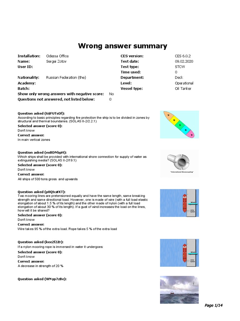 Cess 5.1 Questions | PDF | Water Transport | Waterway And Maritime
