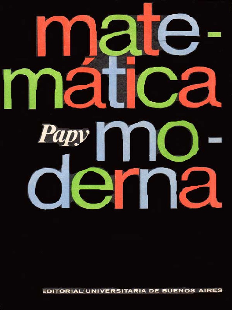 Matematica Moderna Vol.1-George Papy | PDF