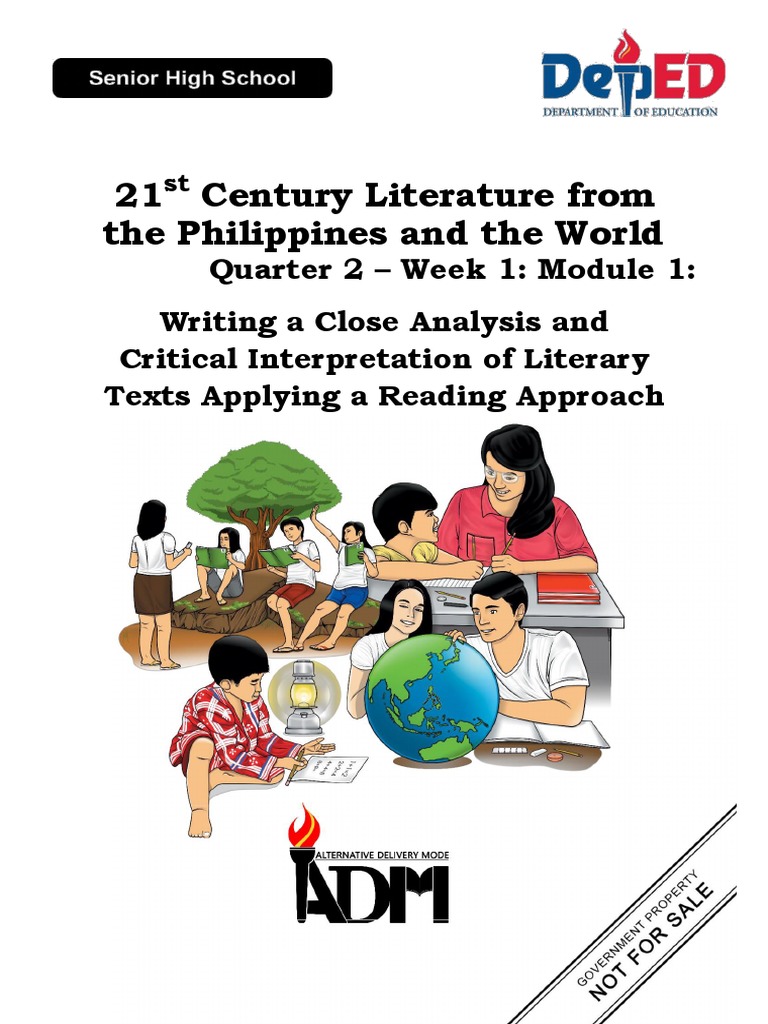 Module 6 21st Century Literature | PDF | Speed Reading | Reading ...