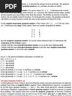 Radial Wave Function and Angular Wave Functions | PDF | Atomic Orbital ...