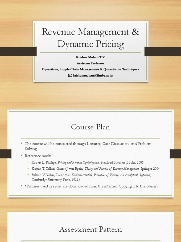 Revenue Management & Dynamic Pricing | PDF | Pricing | Airlines