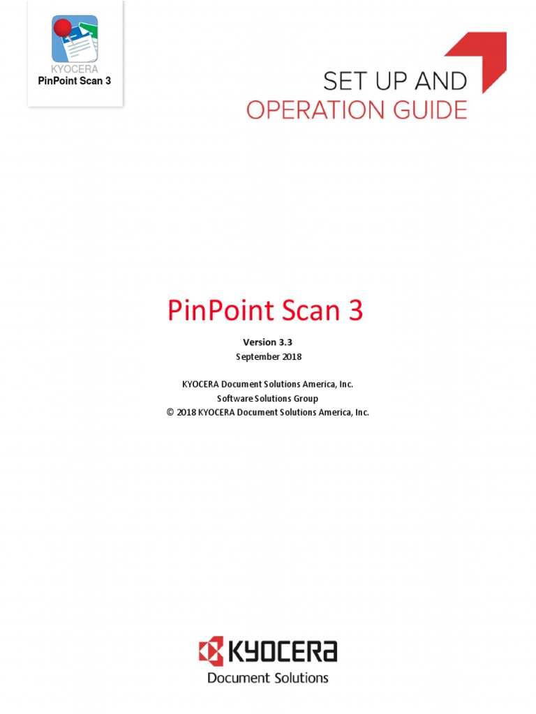 Pinpoint Scan 3: Kyocera | PDF | Port (Computer Networking ...