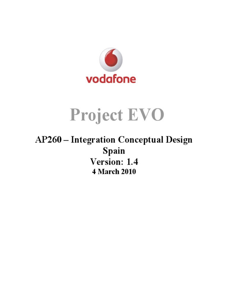R5 ES AP260 Integration Conceptual Design | PDF | Specification ...