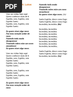 Letra Dias de Elias | PDF | Elias | Crença e doutrina religiosa