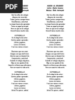 LETRA VILLANCICO Cascabel | PDF | Religión y espiritualidad