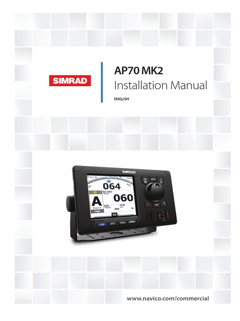 Installation Manual: AP70 MK2 | PDF | Power Supply | Electrical Wiring