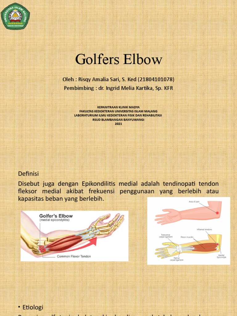 Golfers Elbow | PDF