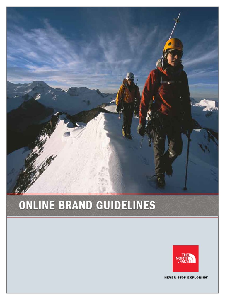 The North Face Brand-Guideline | PDF | Logos | Photographer