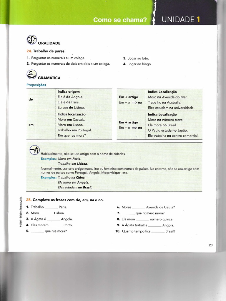 Portuguese Prepositions | PDF